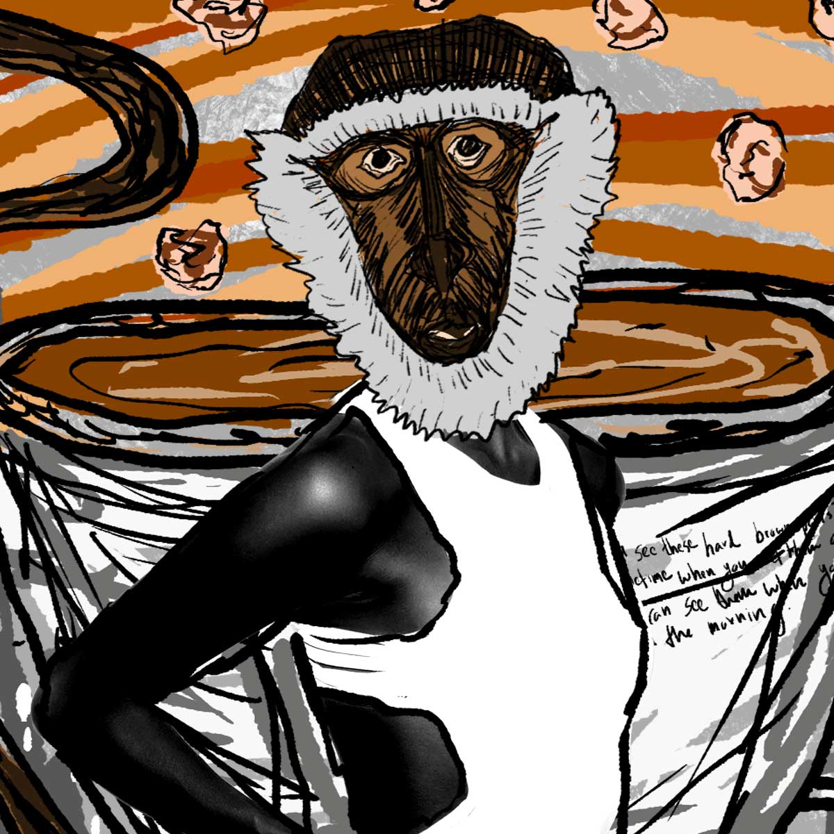 The Monkey's Tail by Dilina Janadith · Wachana